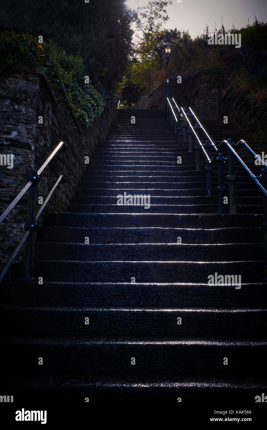 Dangerous steps hi-res stock photography and images - Alamy