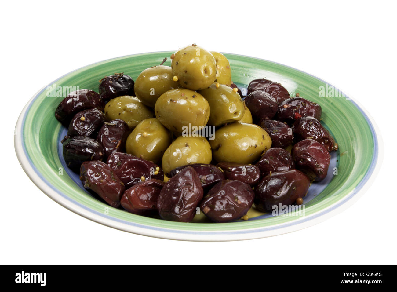 Green kalamata olives on hi-res stock photography and images - Alamy