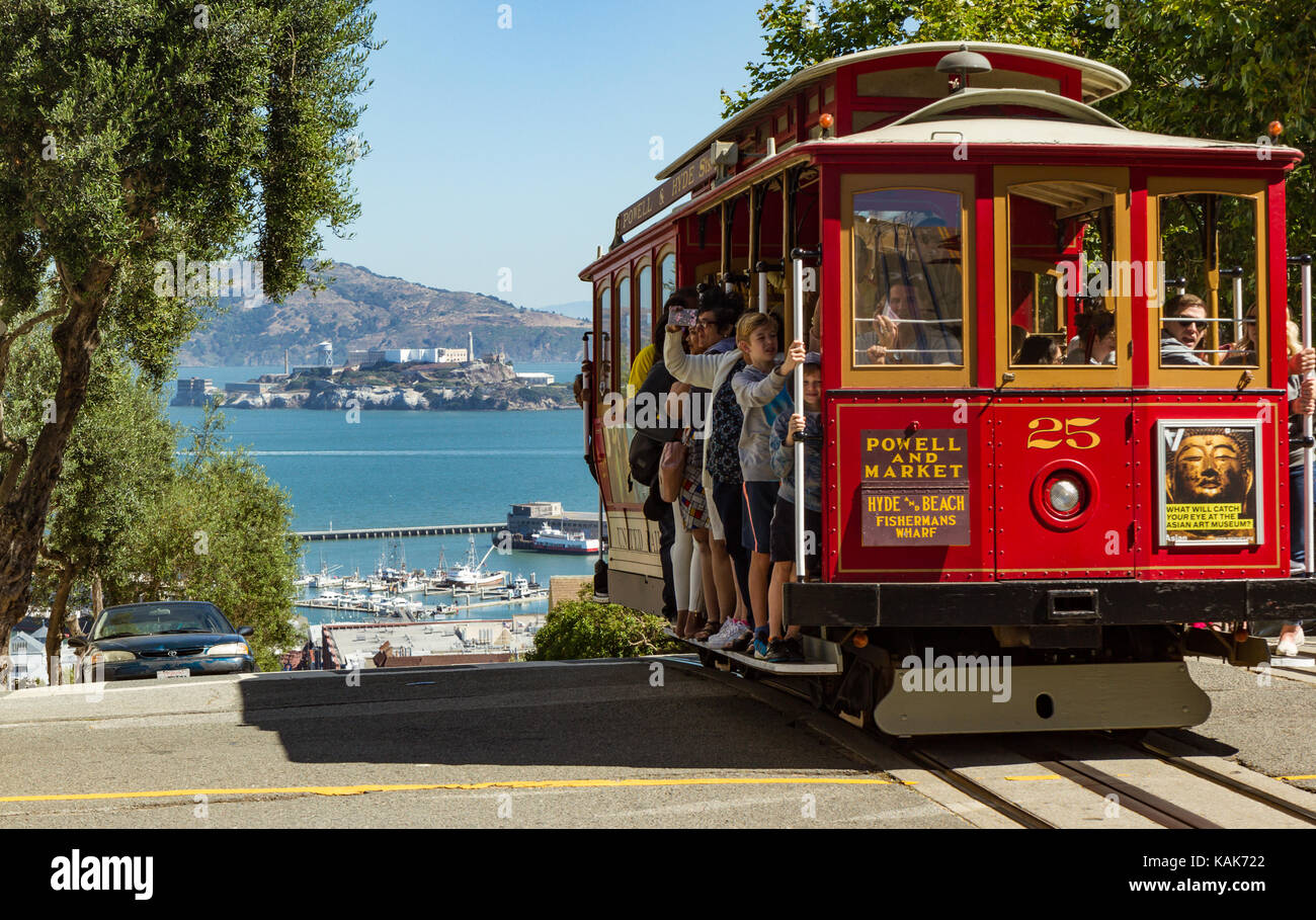 San Francisco Cable Car High Resolution Stock Photography and Images ...