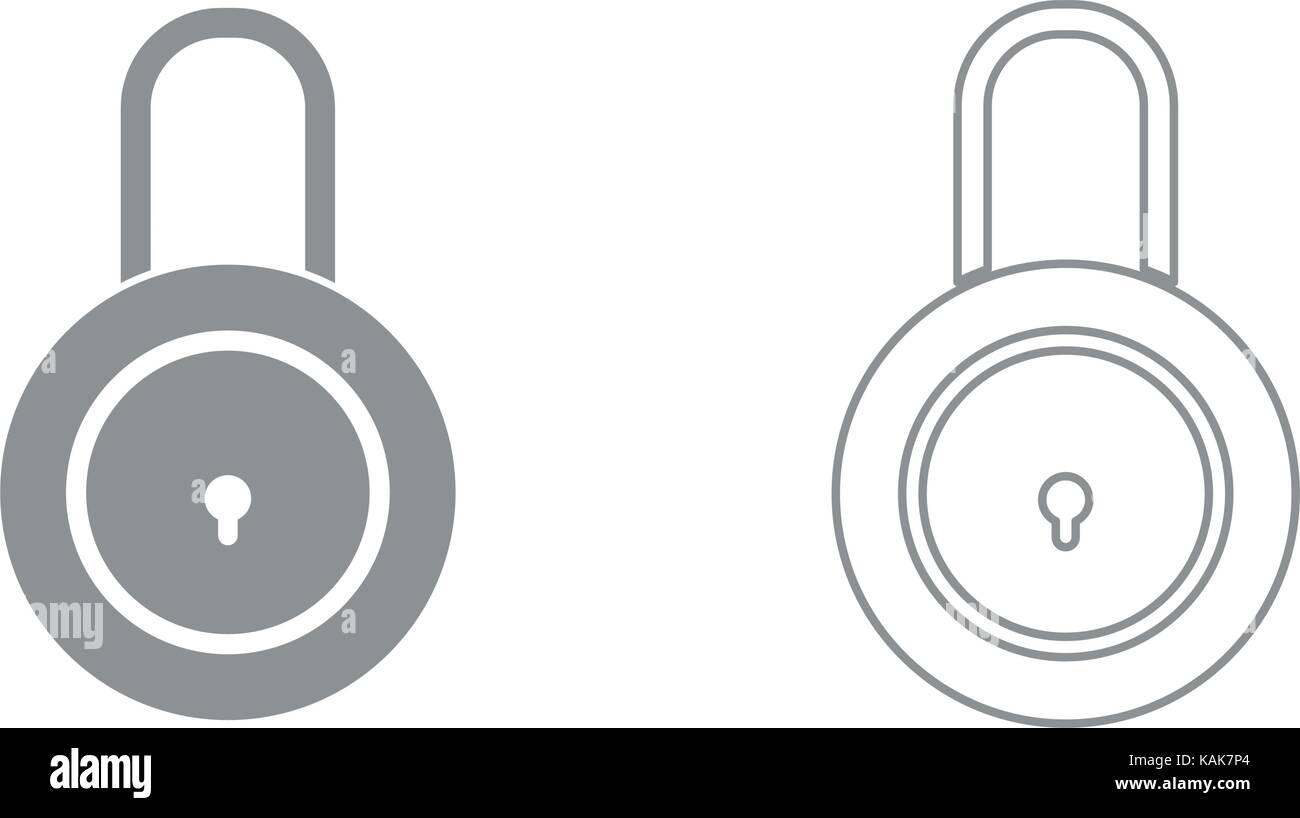 Padlock symbol Stock Vector Images - Alamy