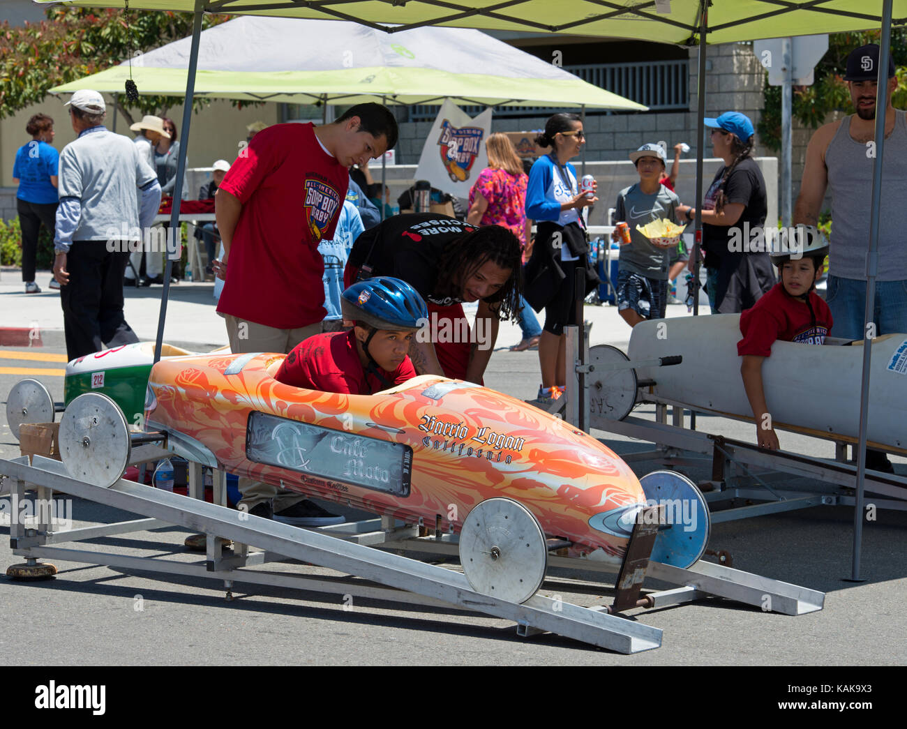 All-American Soap Box Derby, Sherman Heights, San Diego, California ...