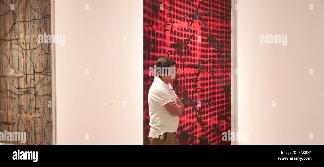 Exhibit exhibition collection paintings hi-res stock photography and ...