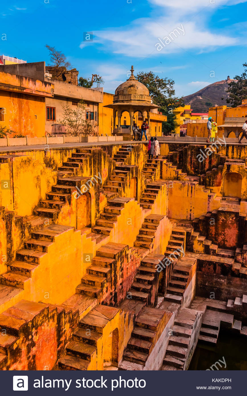 Step Well Jaipur High Resolution Stock Photography and Images - Alamy