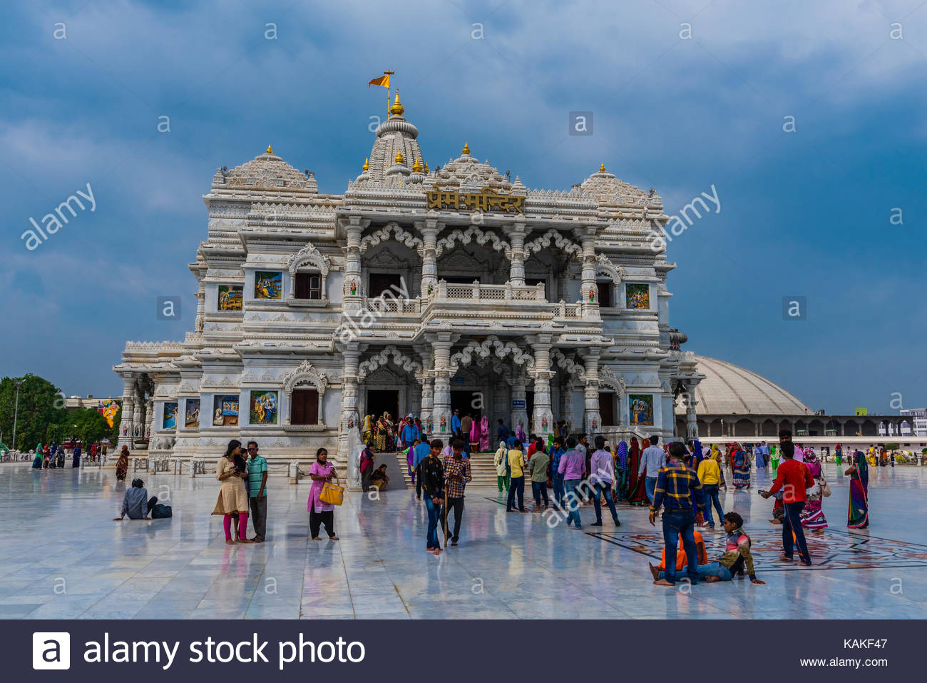 Prem Mandir High Resolution Stock Photography and Images - Alamy