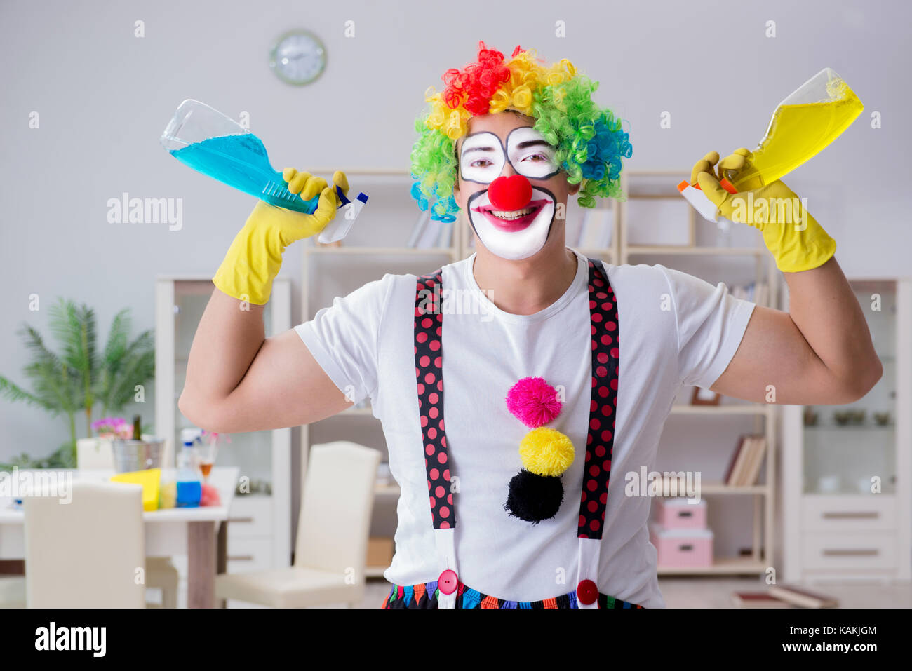 Cleaner cleaning comedy hi-res stock photography and images - Alamy