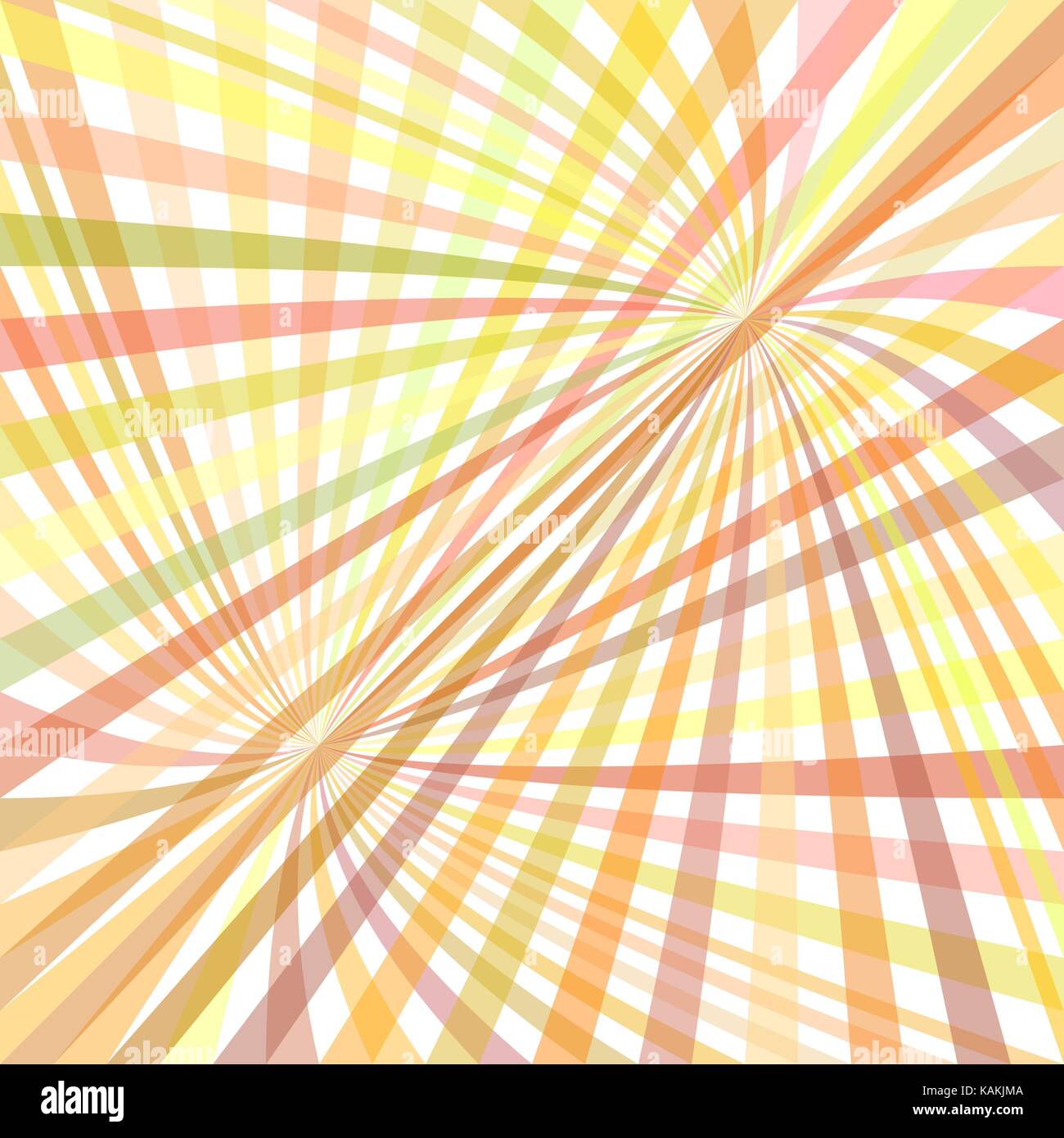 Curved ray burst background - vector graphic design from curved rays ...