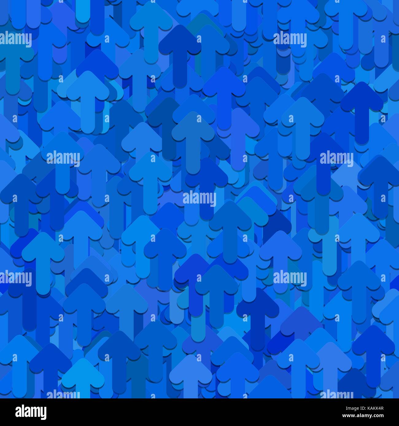 Seamless random arrow background pattern - vector graphic from rounded ...