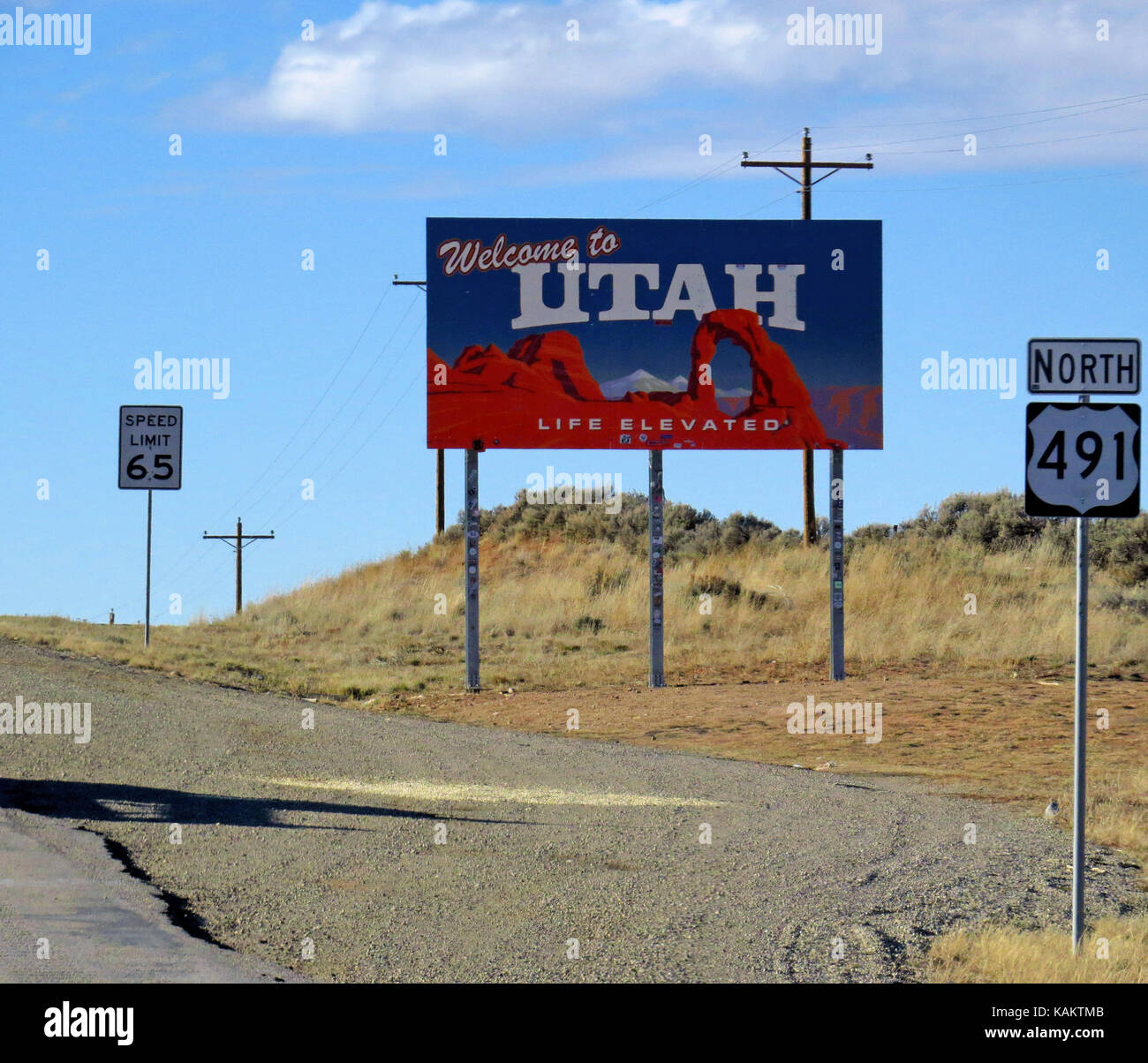 Welcome to utah sign hi-res stock photography and images - Alamy