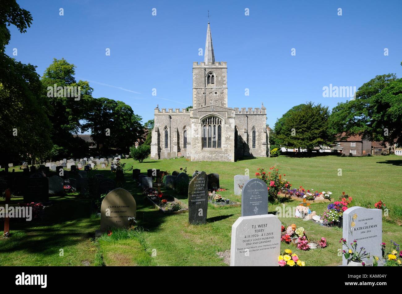 St Mary the Virgin Church, Ivinghoe, Buckinghamshire Stock Photo - Alamy