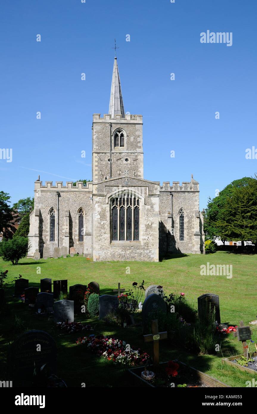 St Mary the Virgin Church, Ivinghoe, Buckinghamshire Stock Photo - Alamy