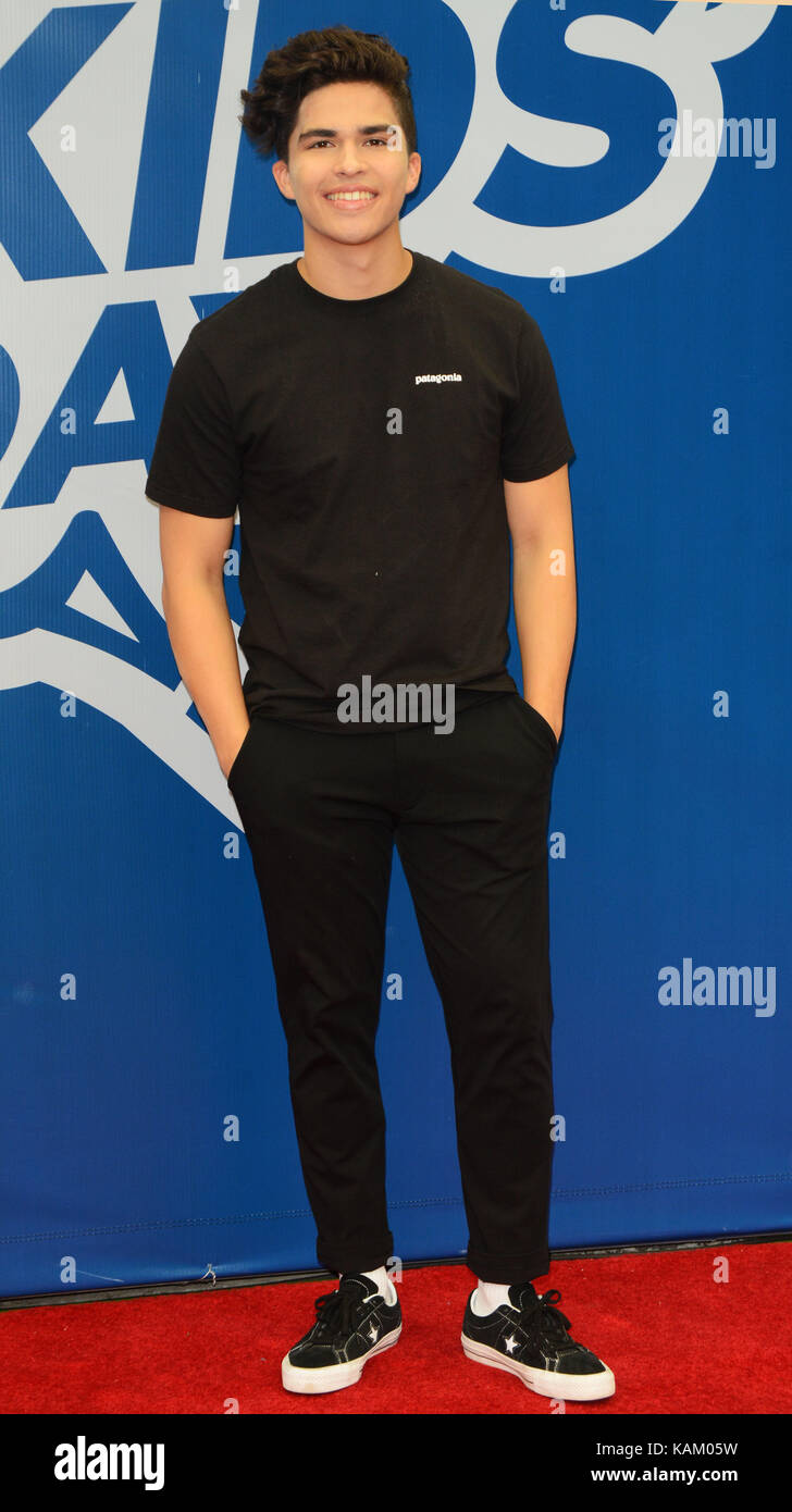 22nd Authur Ashe Kids Day NYC Featuring: Alex Aiono Where: NYC, New ...