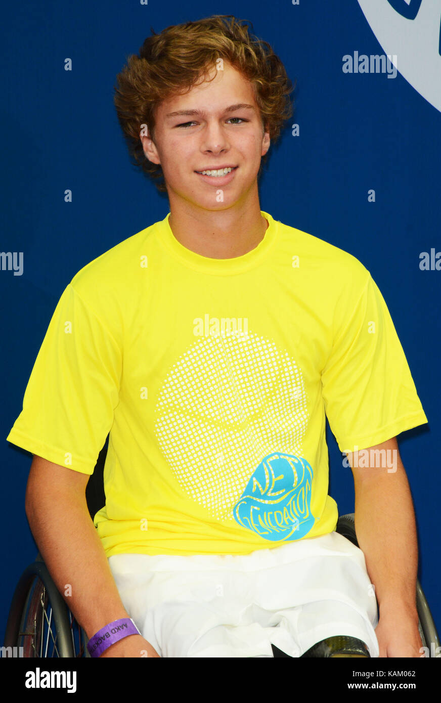 22nd Authur Ashe Kids Day NYC Featuring: Connor Stroud Where: NYC, New ...