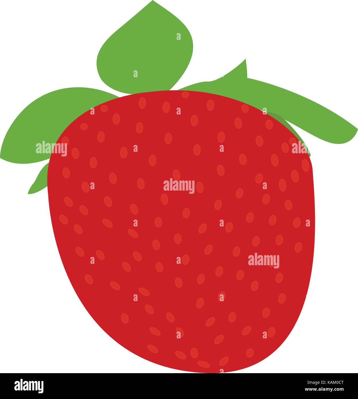 Isolated strawberry fruit Stock Vector Image & Art - Alamy