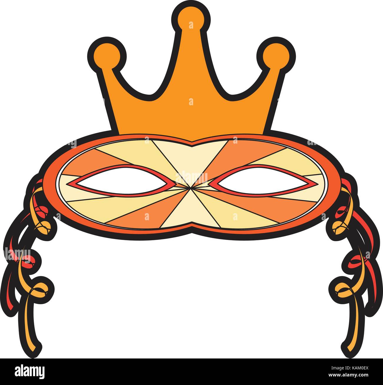 King carnival Stock Vector Images - Alamy