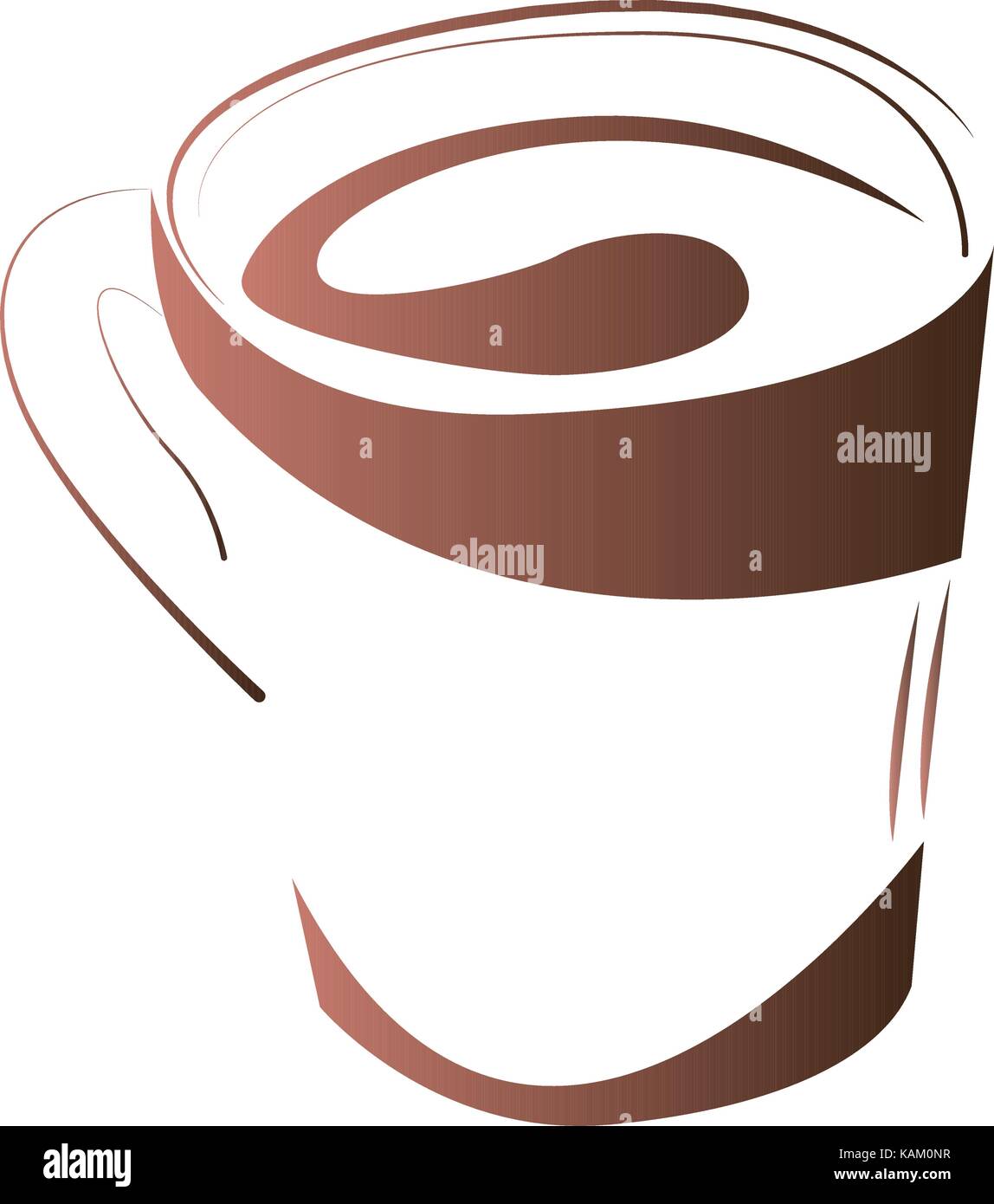 Isolated abstract coffee mug logo Stock Vector Image & Art - Alamy