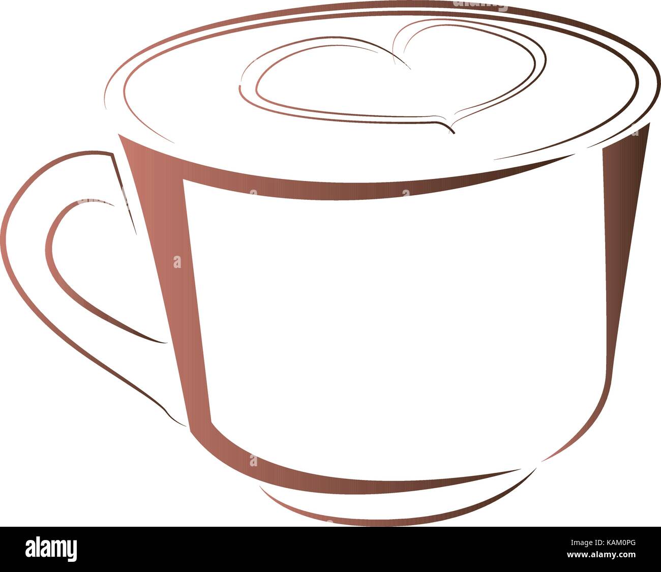 Isolated abstract coffee mug logo Stock Vector Image & Art - Alamy