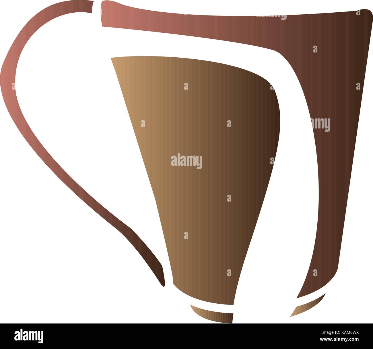 Isolated abstract coffee mug logo Stock Vector Image & Art - Alamy
