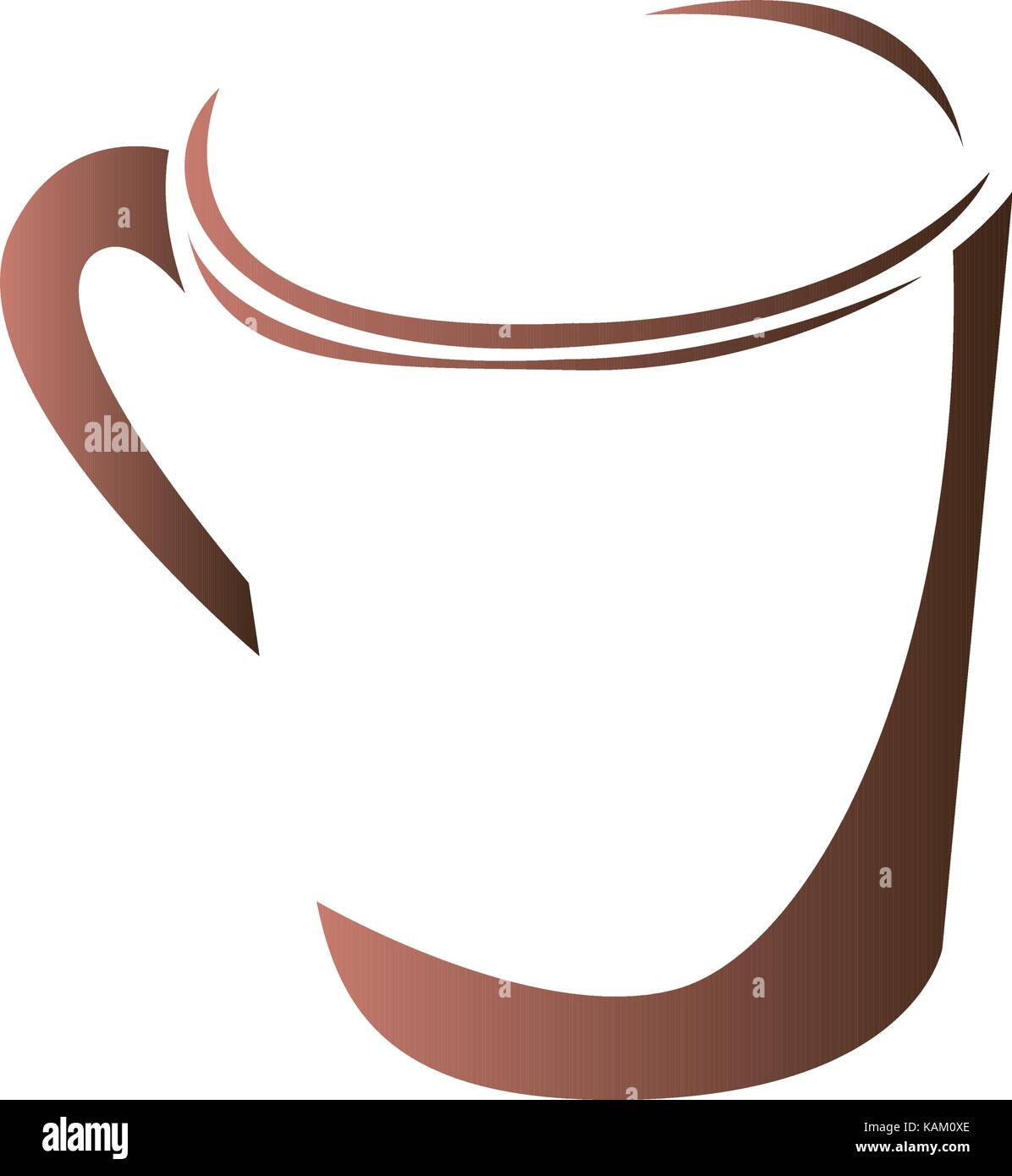 Isolated abstract coffee mug logo Stock Vector Image & Art - Alamy
