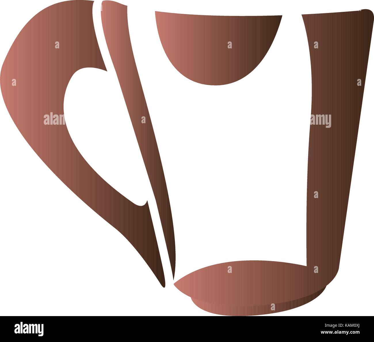 Isolated abstract coffee mug logo Stock Vector Image & Art - Alamy