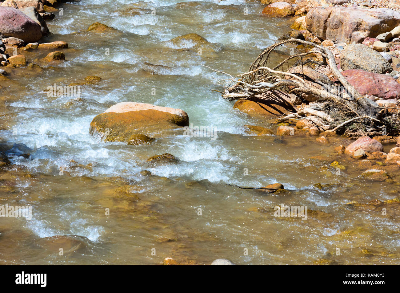 Mountains Stream Water Stock Photo - Alamy