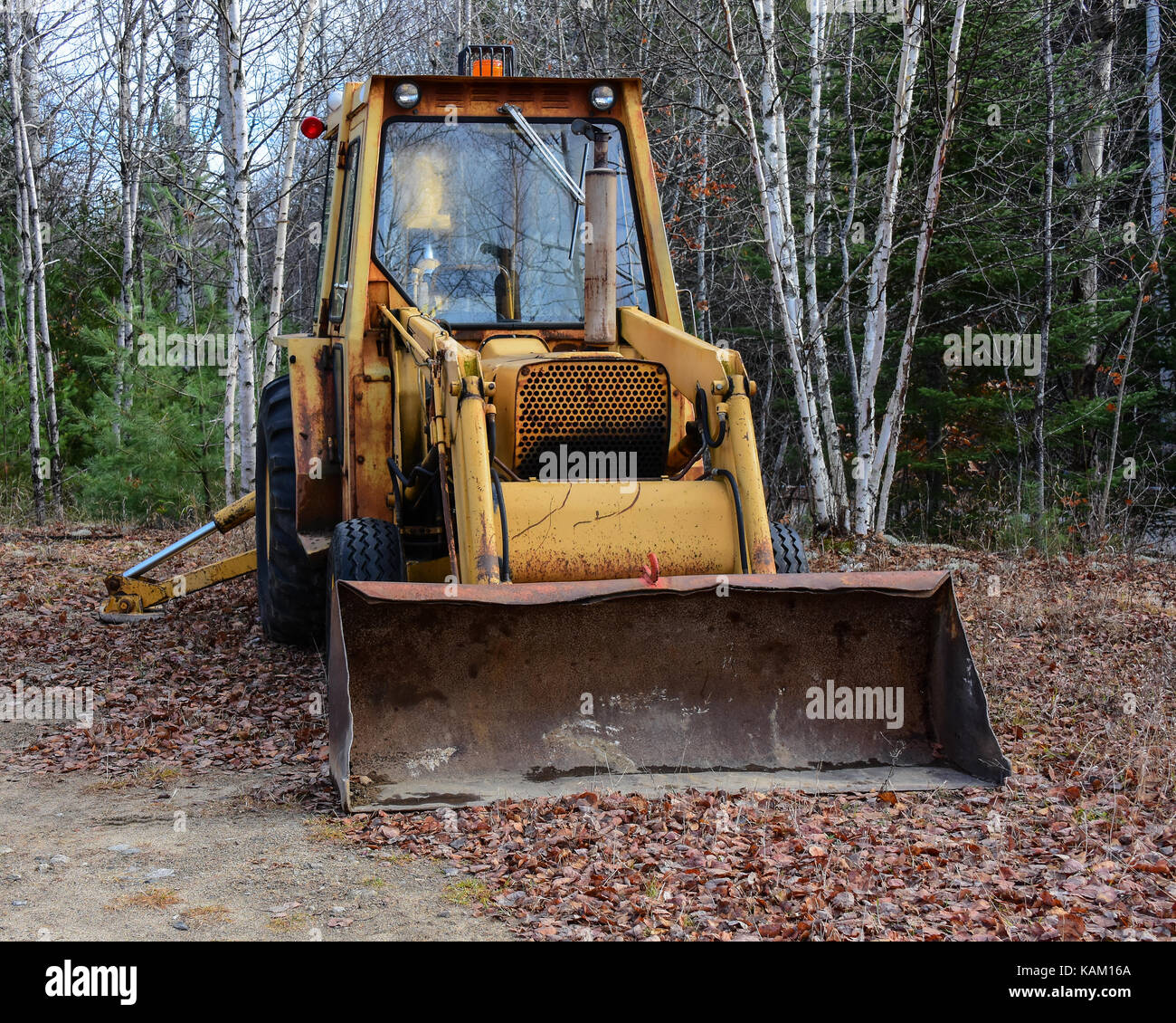 Back hoe hi-res stock photography and images - Alamy