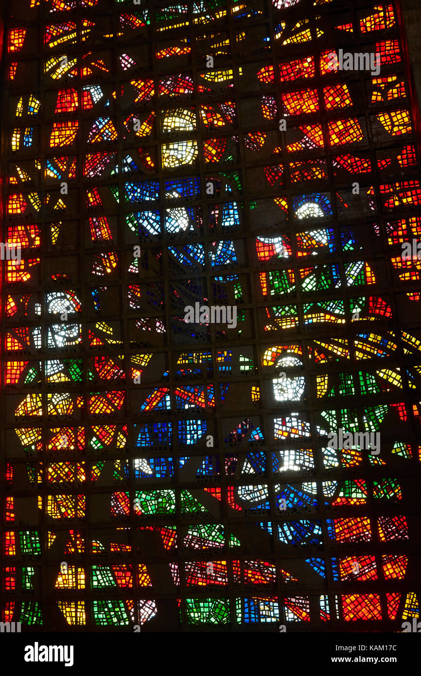 Stained-glass window, Catedral Metropolitana de São Sebastião, Centro ...