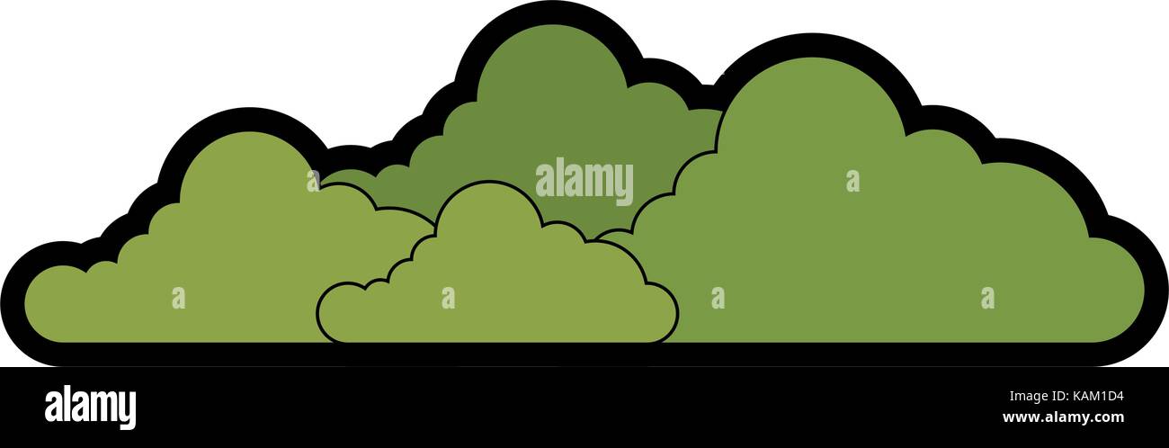 bushes icon image Stock Vector Image & Art - Alamy