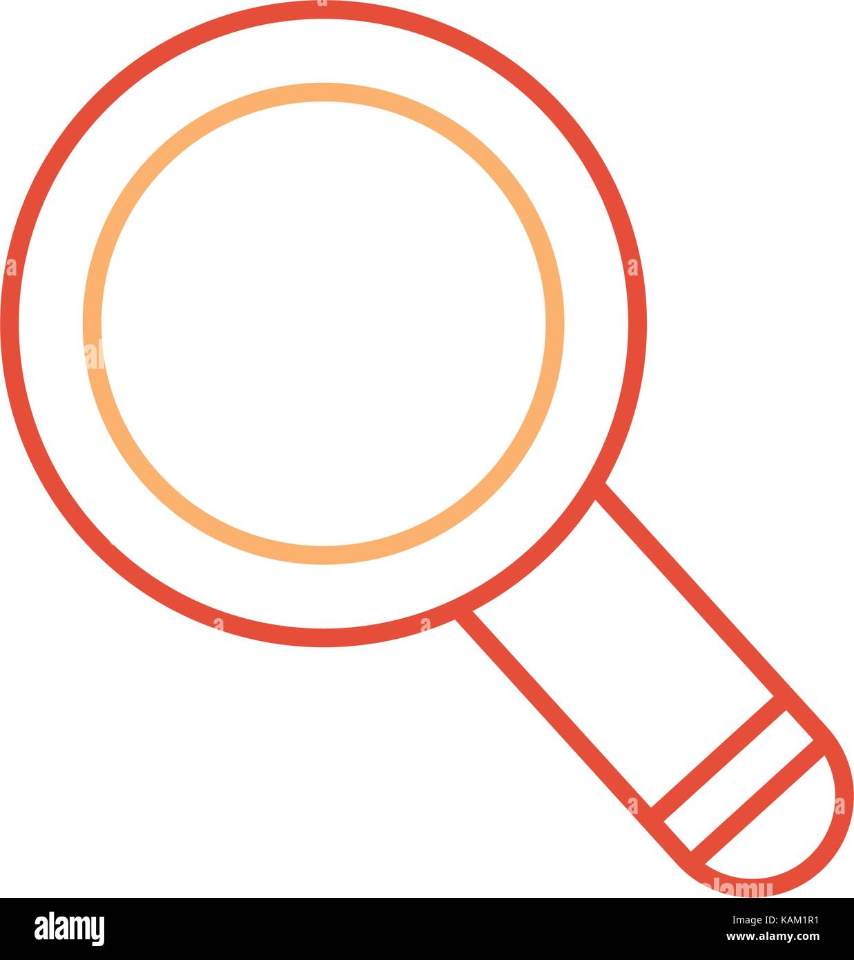 magnifying glass vector illustration Stock Vector Image & Art - Alamy