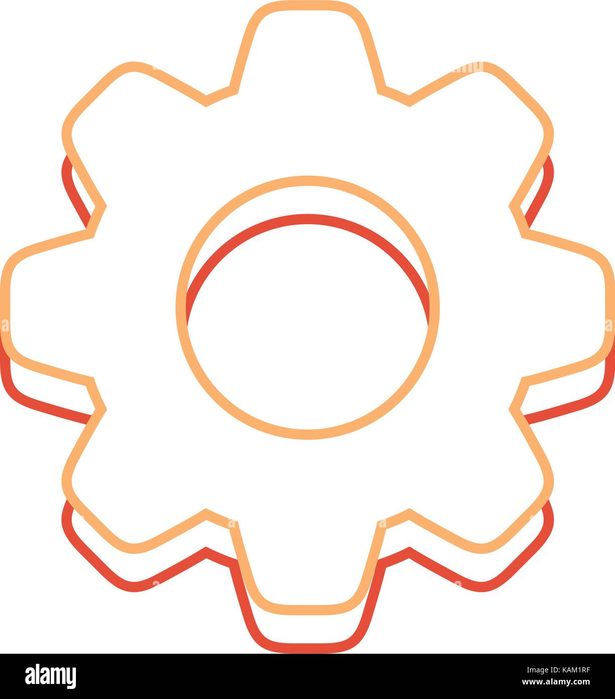 gear vector illustration Stock Vector Image & Art - Alamy