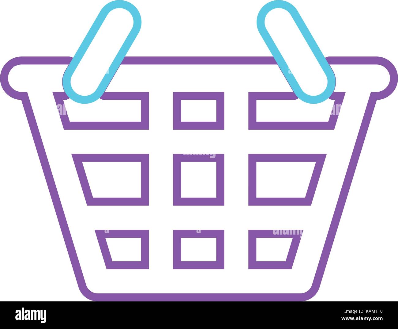 basket sign vector vector illustration Stock Vector Image & Art - Alamy