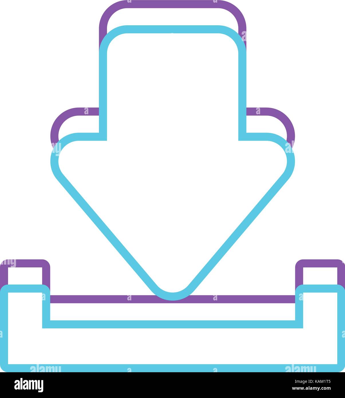 arrow sign vector illustration Stock Vector Image & Art - Alamy