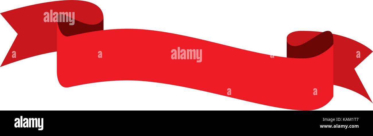 Ribbon banner isolated Stock Vector Image & Art - Alamy