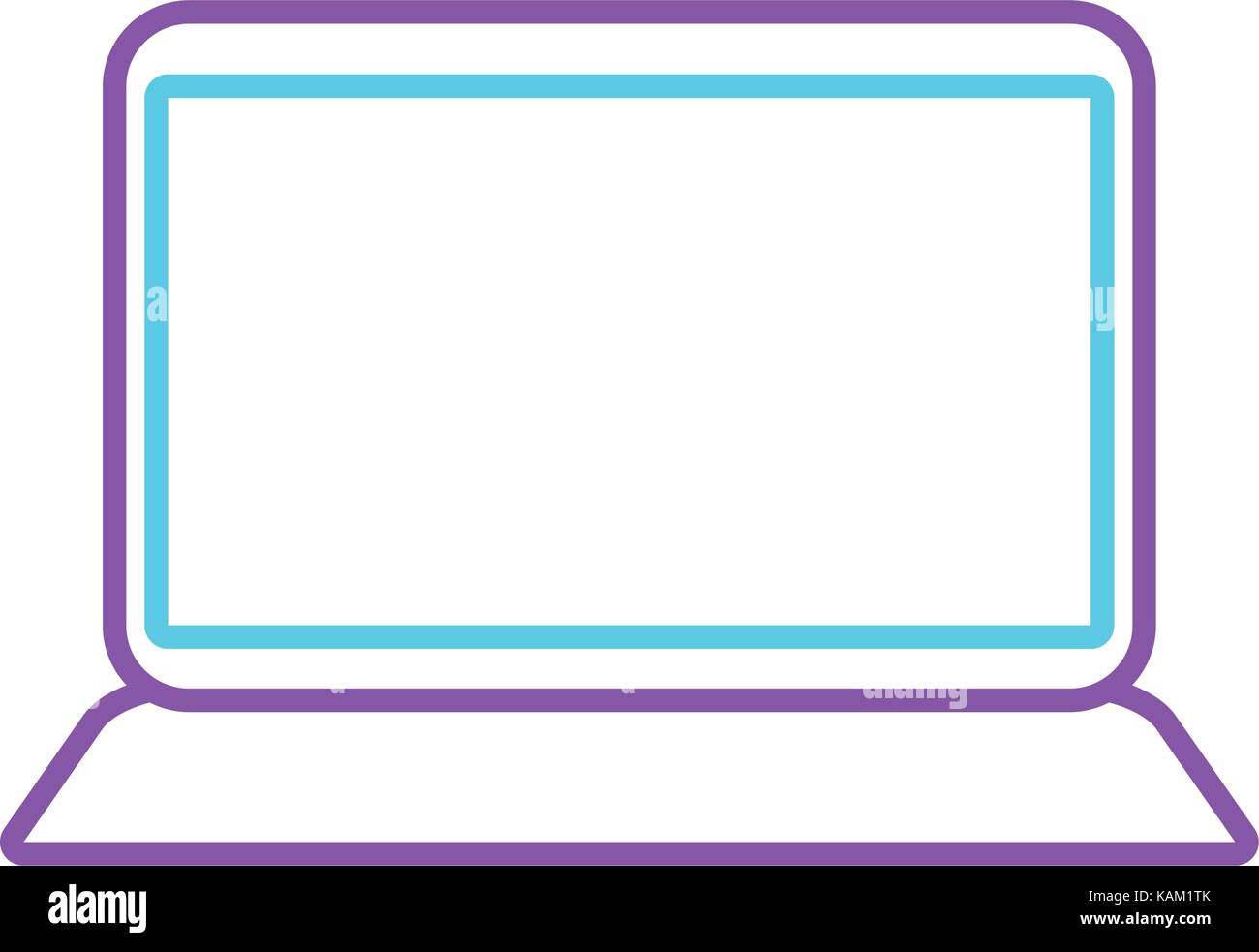 laptop vector illustration Stock Vector Image & Art - Alamy