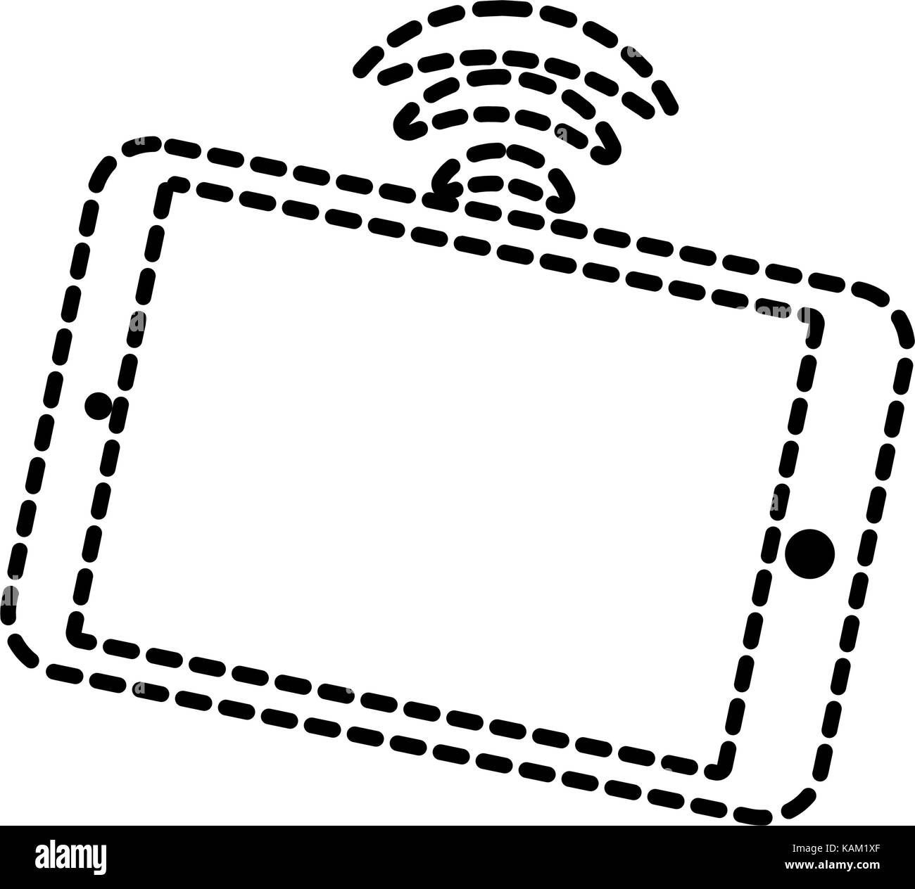 smartphone sticker vector illustration Stock Vector Image & Art - Alamy