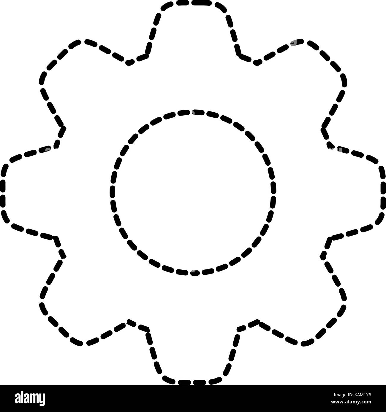 gear sticker vector illustration Stock Vector Image & Art - Alamy