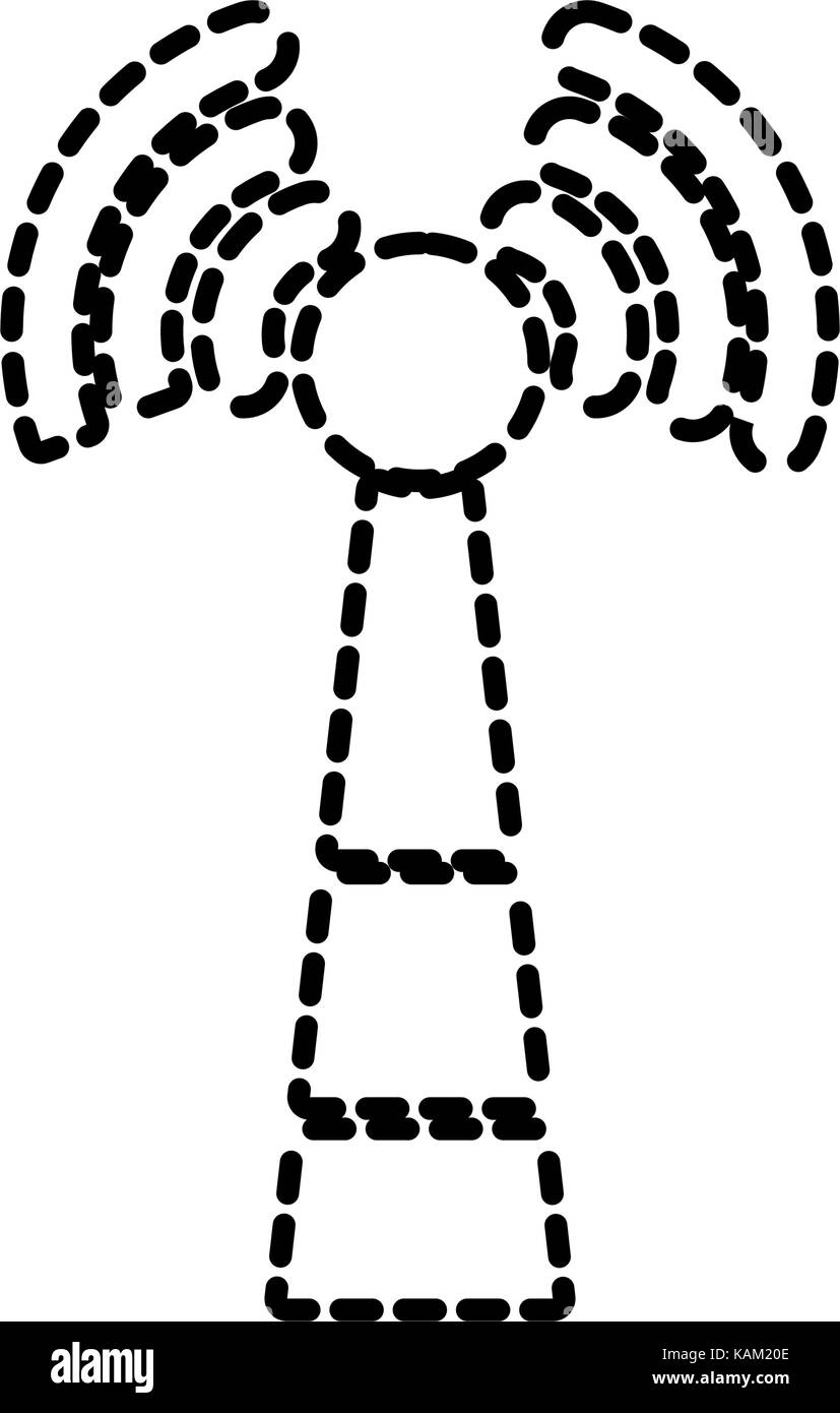 wireless sticker vector illustration Stock Vector Image & Art - Alamy