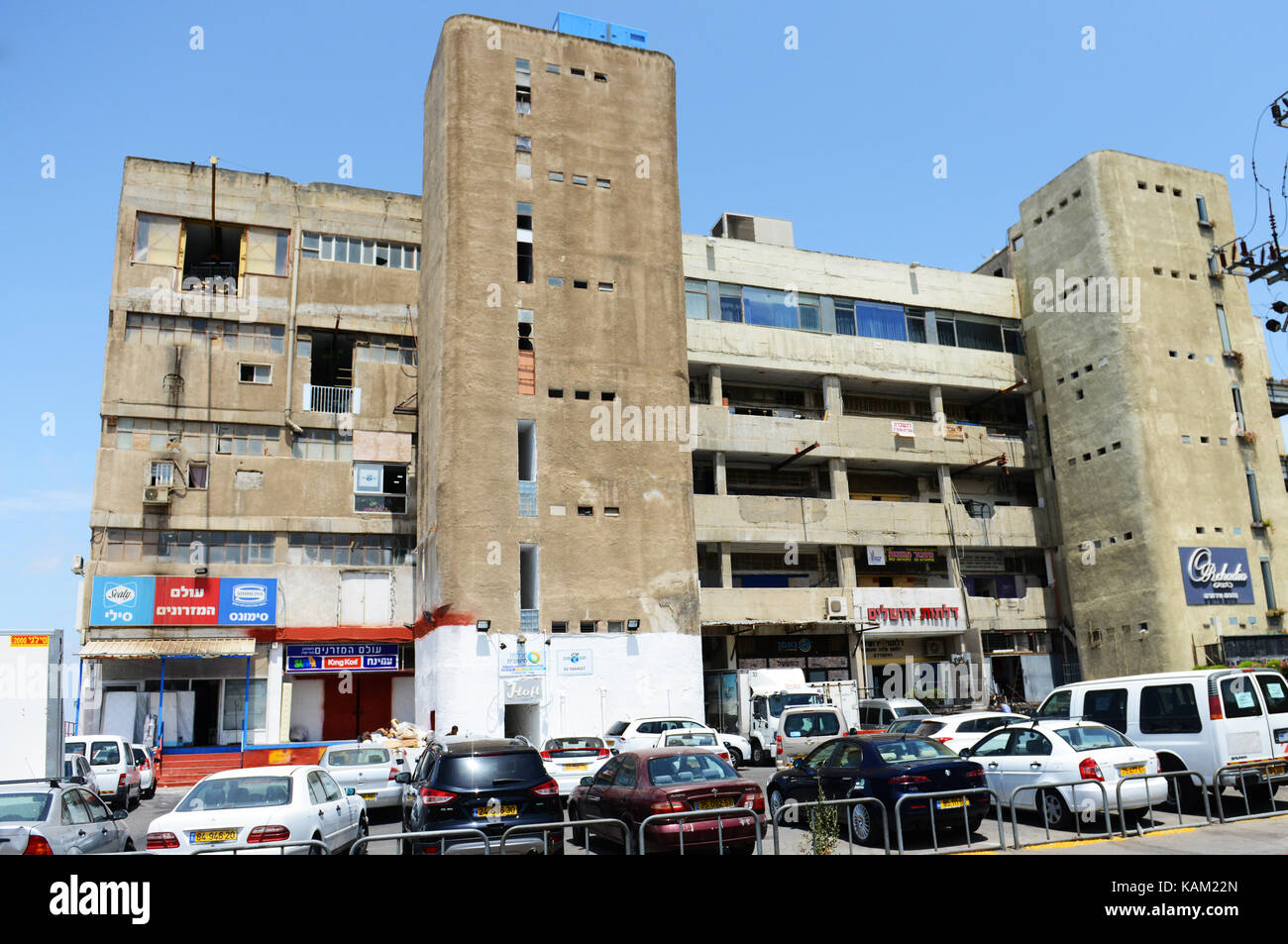 Old industrial buildings in Jerusalem's Talpiot industrial zone Stock ...