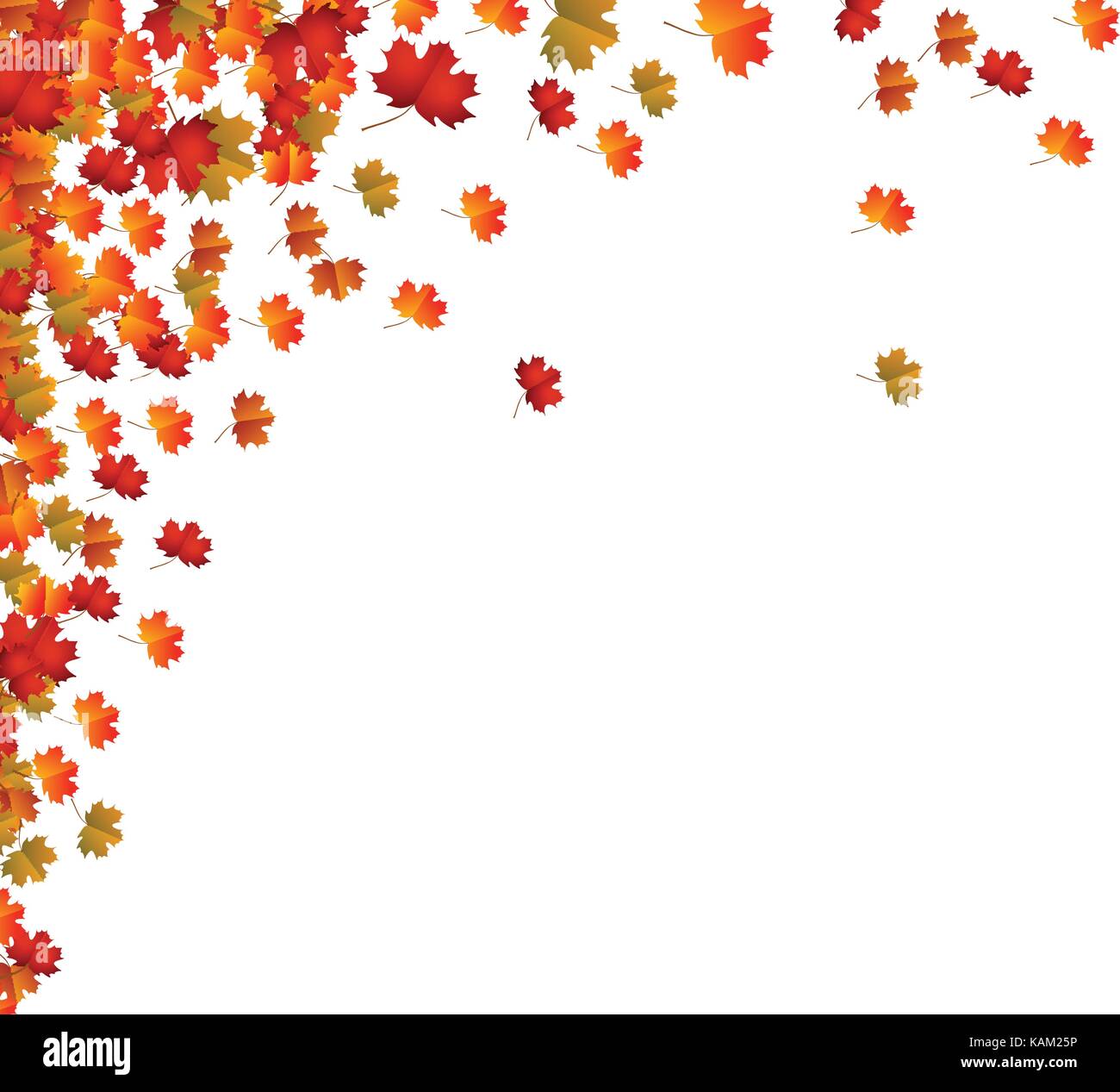 Fall Leaves Background Stock Vector Image & Art - Alamy