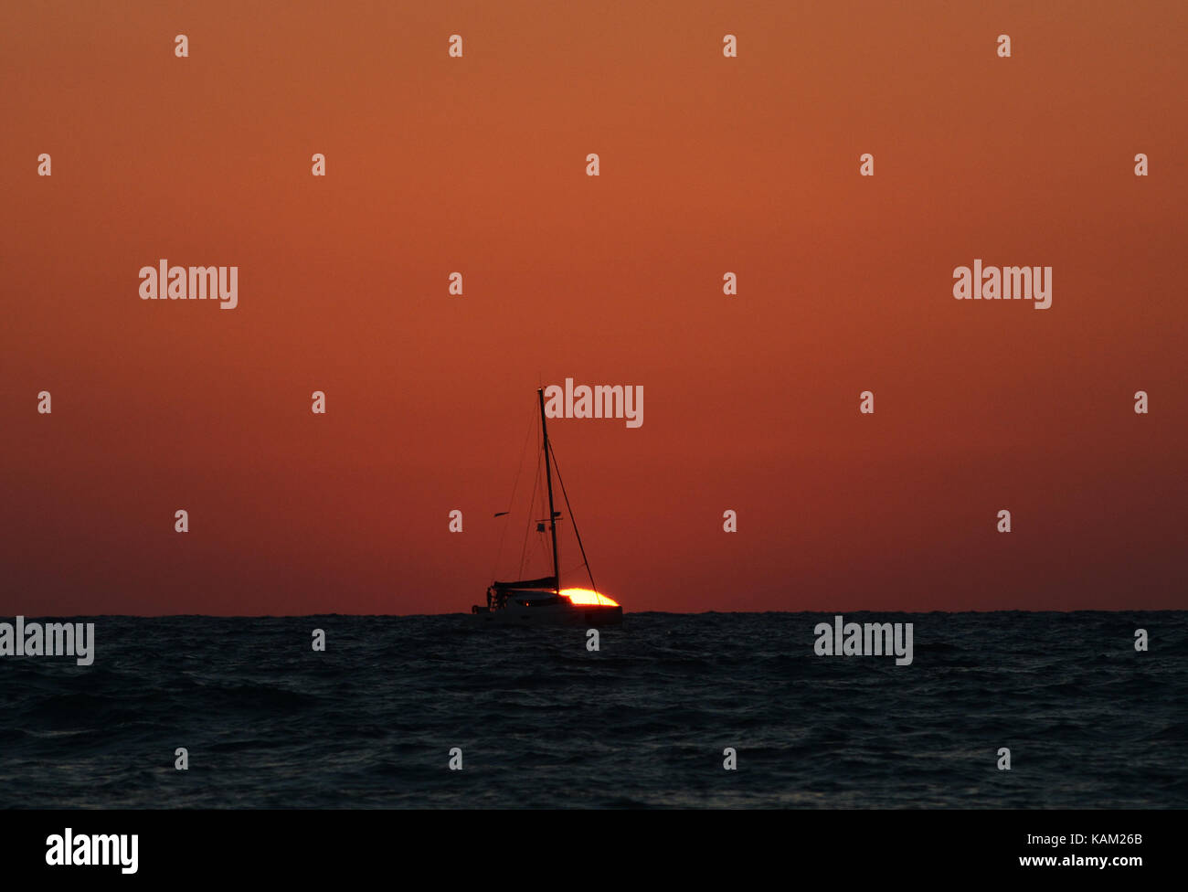 A beautiful sunset in Tel-Aviv, Israel Stock Photo - Alamy
