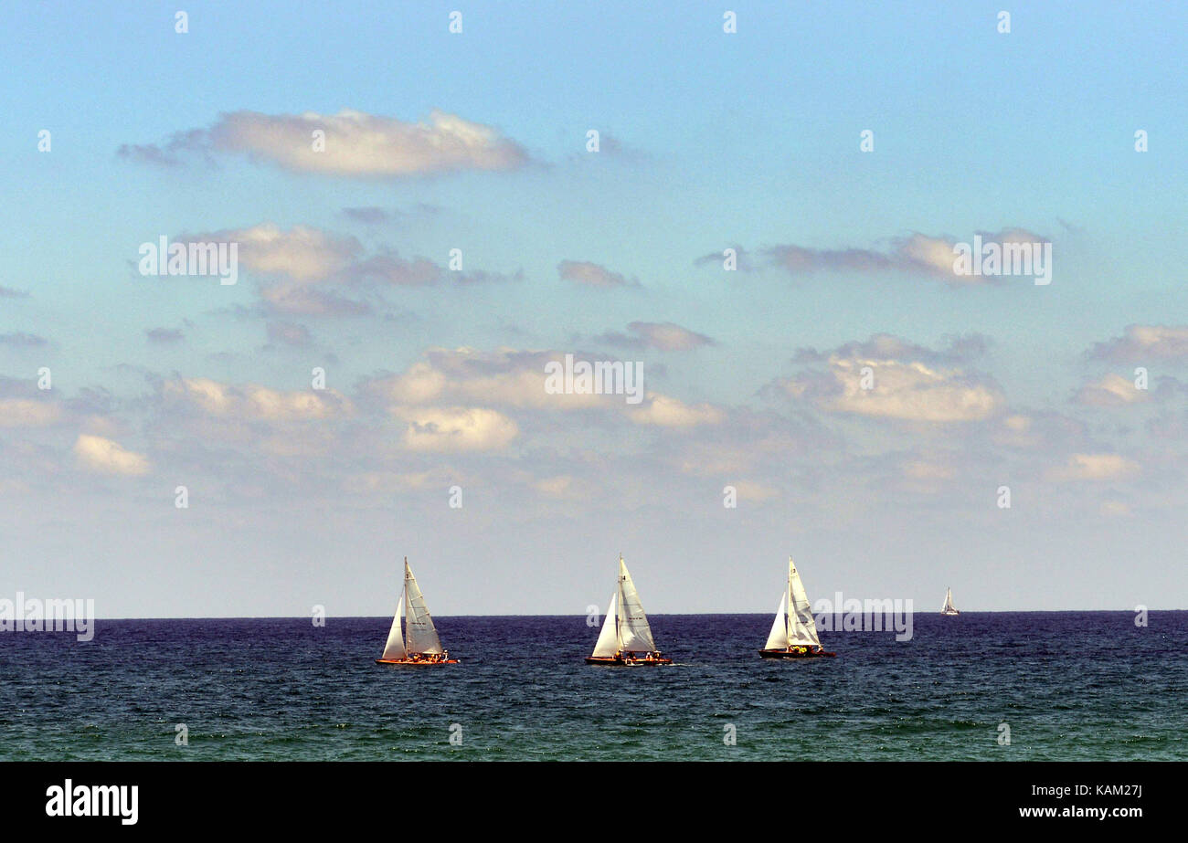 Sailing in the Mediterranean sea Stock Photo - Alamy