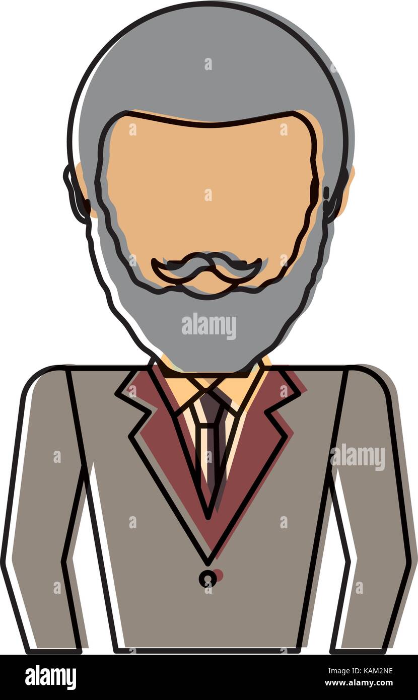 man professional avatar vector illustration Stock Vector Image & Art ...
