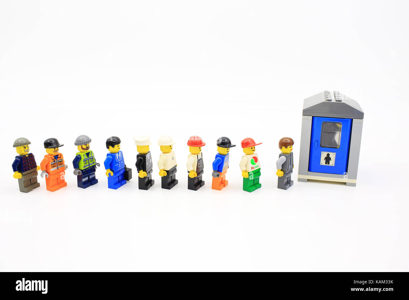 Rush hour in time Cut Out Stock Images & Pictures - Alamy