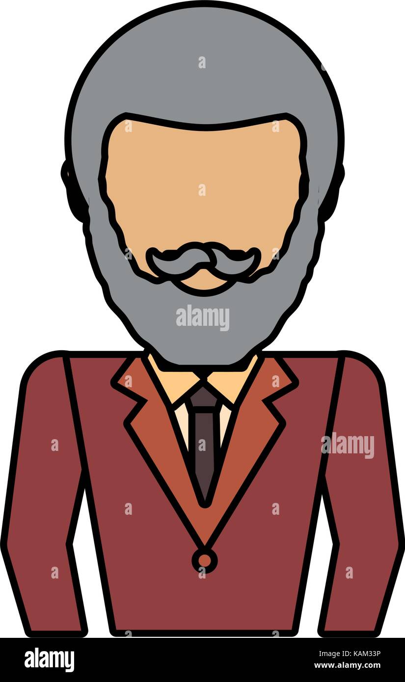 old businessman vector illustration Stock Vector Image & Art - Alamy