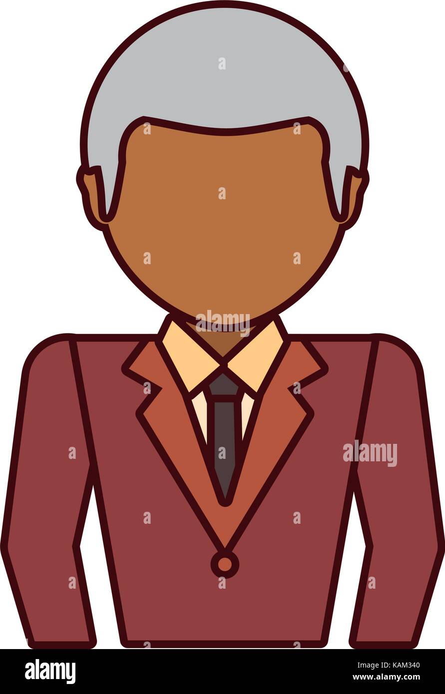 old businessman vector illustration Stock Vector Image & Art - Alamy