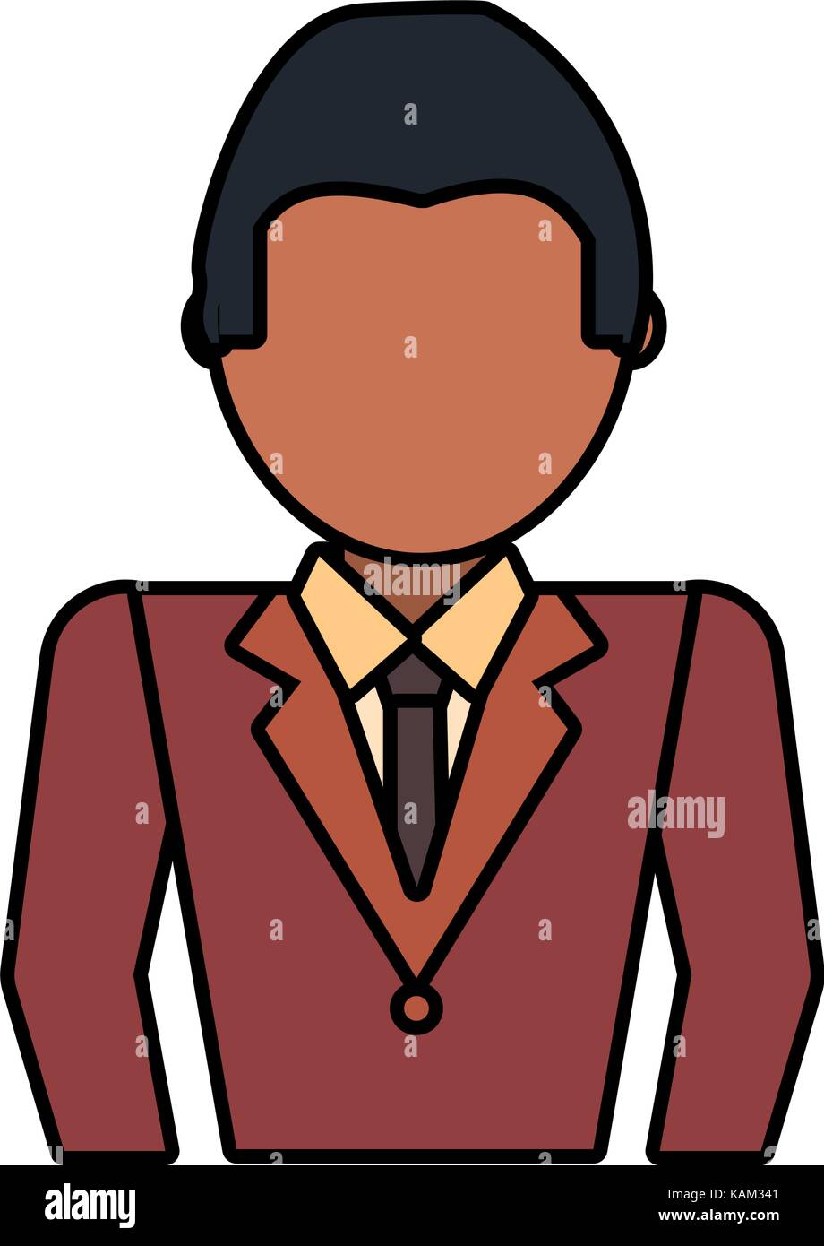 young businessman vector illustration Stock Vector Image & Art - Alamy