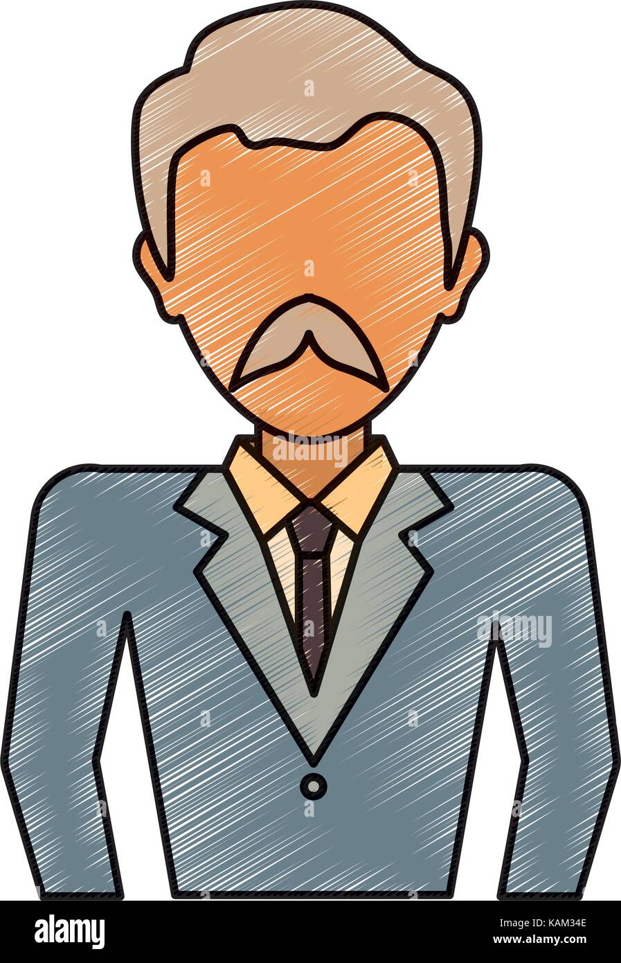 old businessman vector illustration Stock Vector Image & Art - Alamy