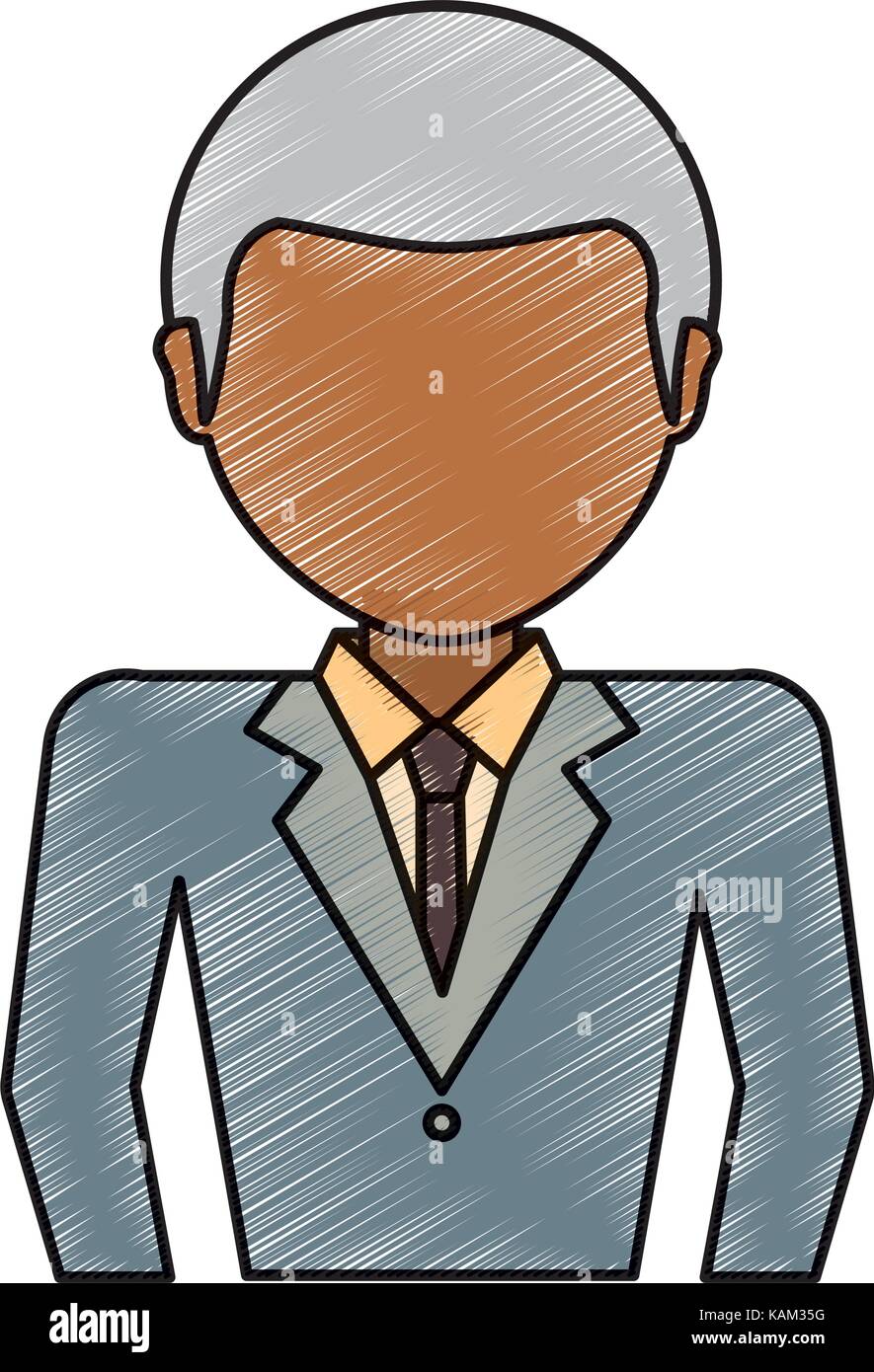 old businessman vector illustration Stock Vector Image & Art - Alamy