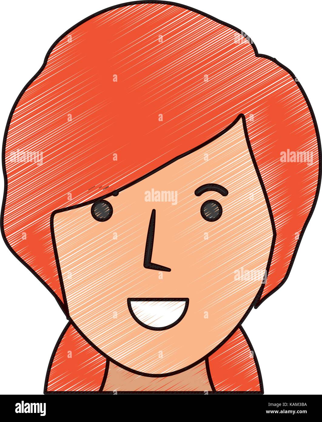 woman face vector illustration Stock Vector Image & Art - Alamy