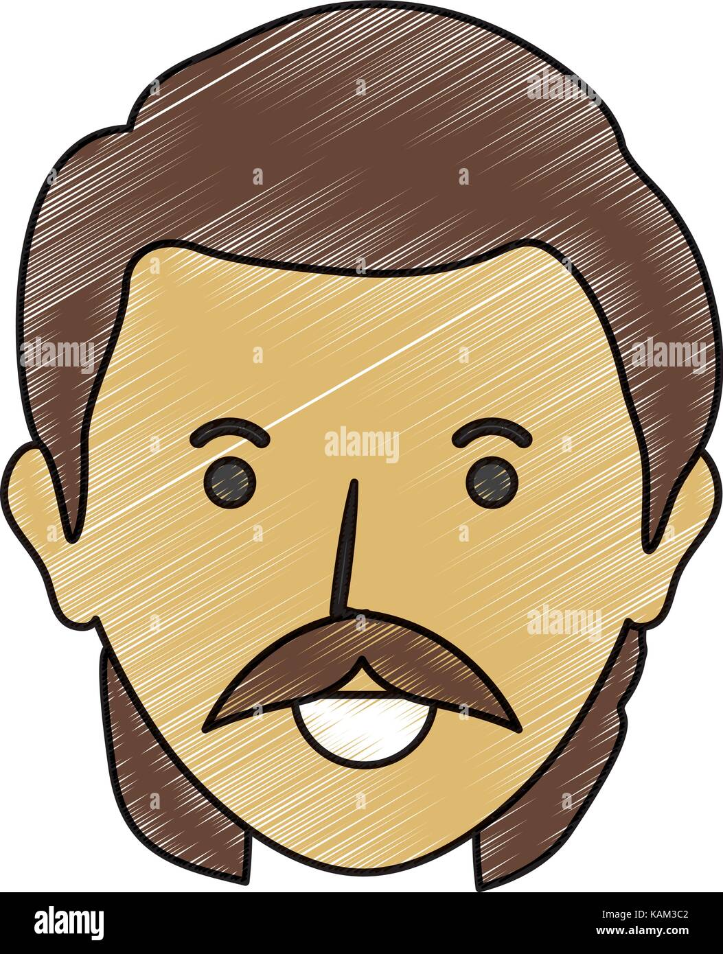 man face vector illustration Stock Vector Image & Art - Alamy