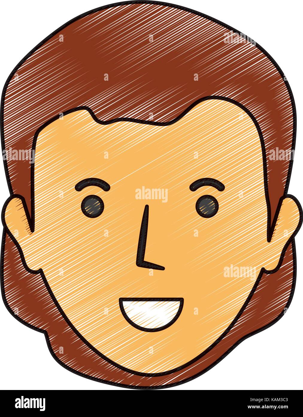 face man vector illustration Stock Vector Image & Art - Alamy